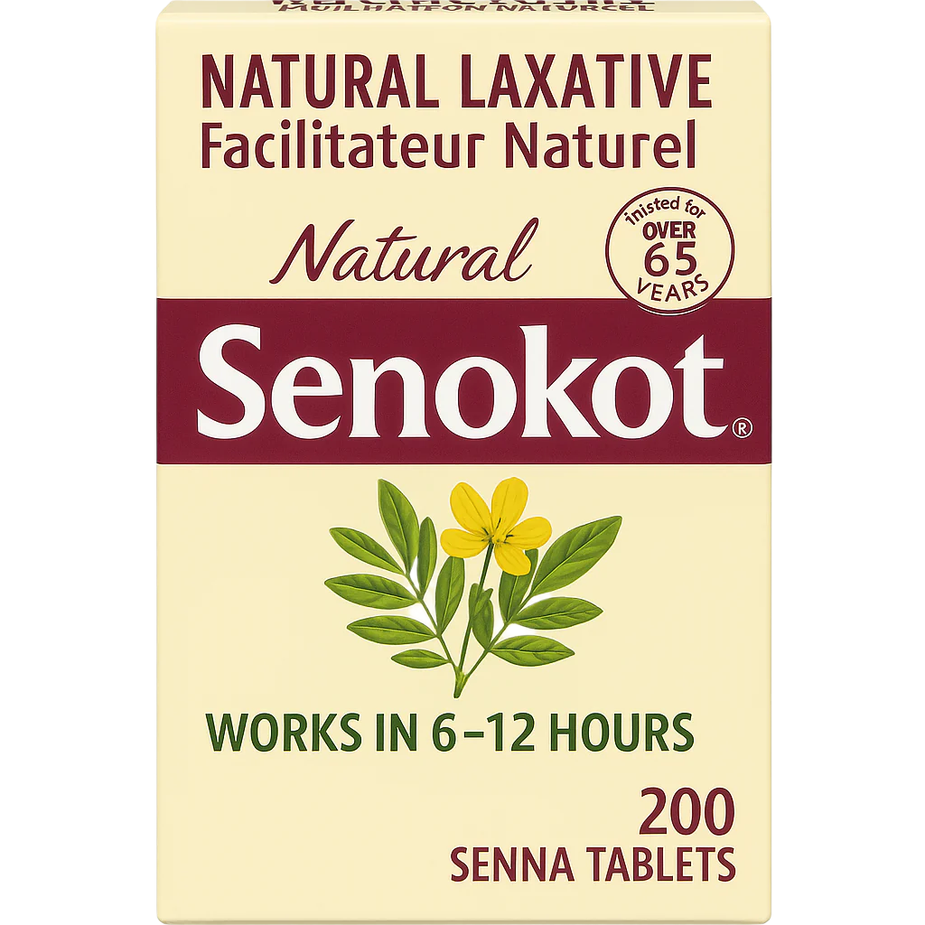 Senokot Natural Laxative, 200 Senna Tablets – My Store